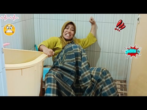 dramatiss💕😭ibu hamil mendadak melahirkan dikamar mandi