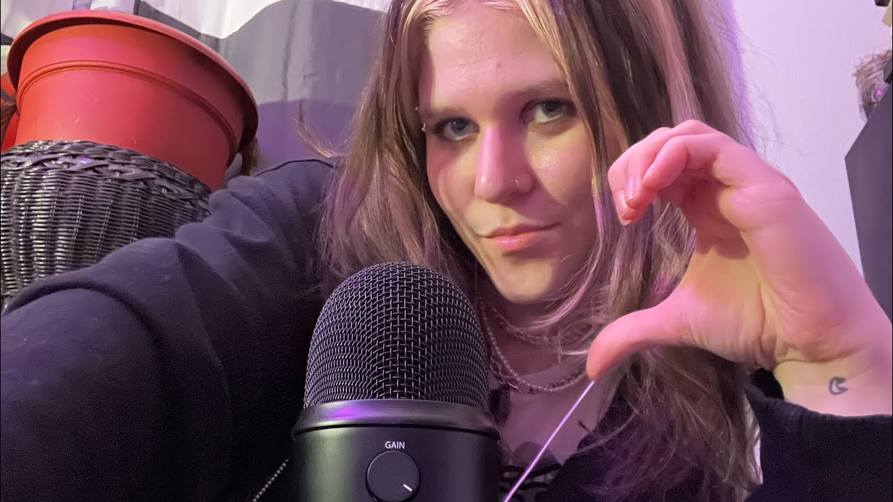 ASMR | close-up whispering, repeating “shh” “relax and go to sleep ...