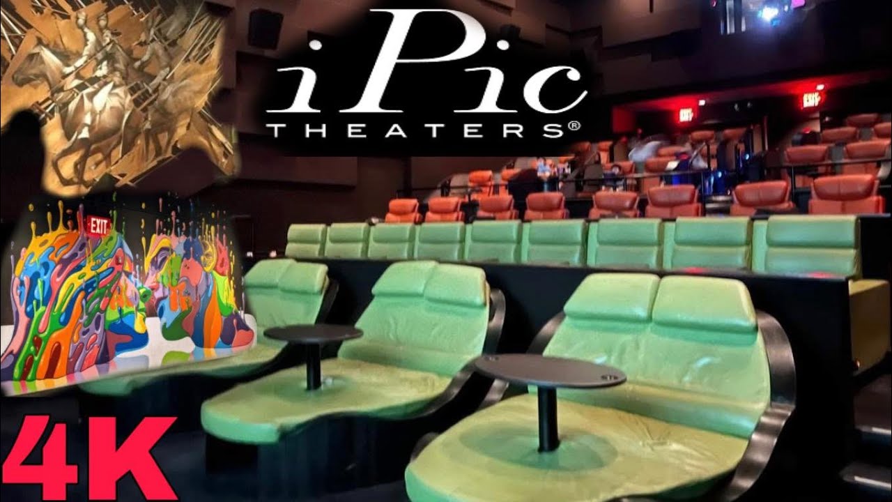 ipic Movie Theater in Midtown! NEW Upscale Theater is it worth it?[4K ...