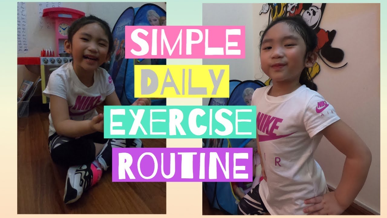 Simple daily Exercise Routine - YouTube