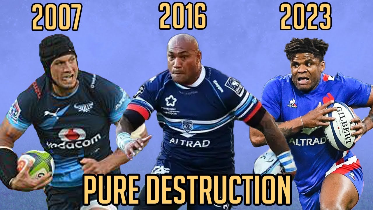 The Most Violent Rugby Try of Every Year - YouTube