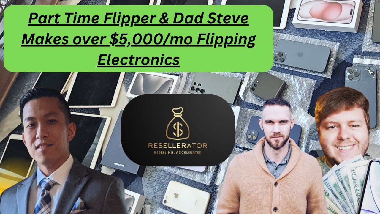 The Smart Flip Ep. 44 - Part Phone Flipper Steve Makes over $5,000 ...