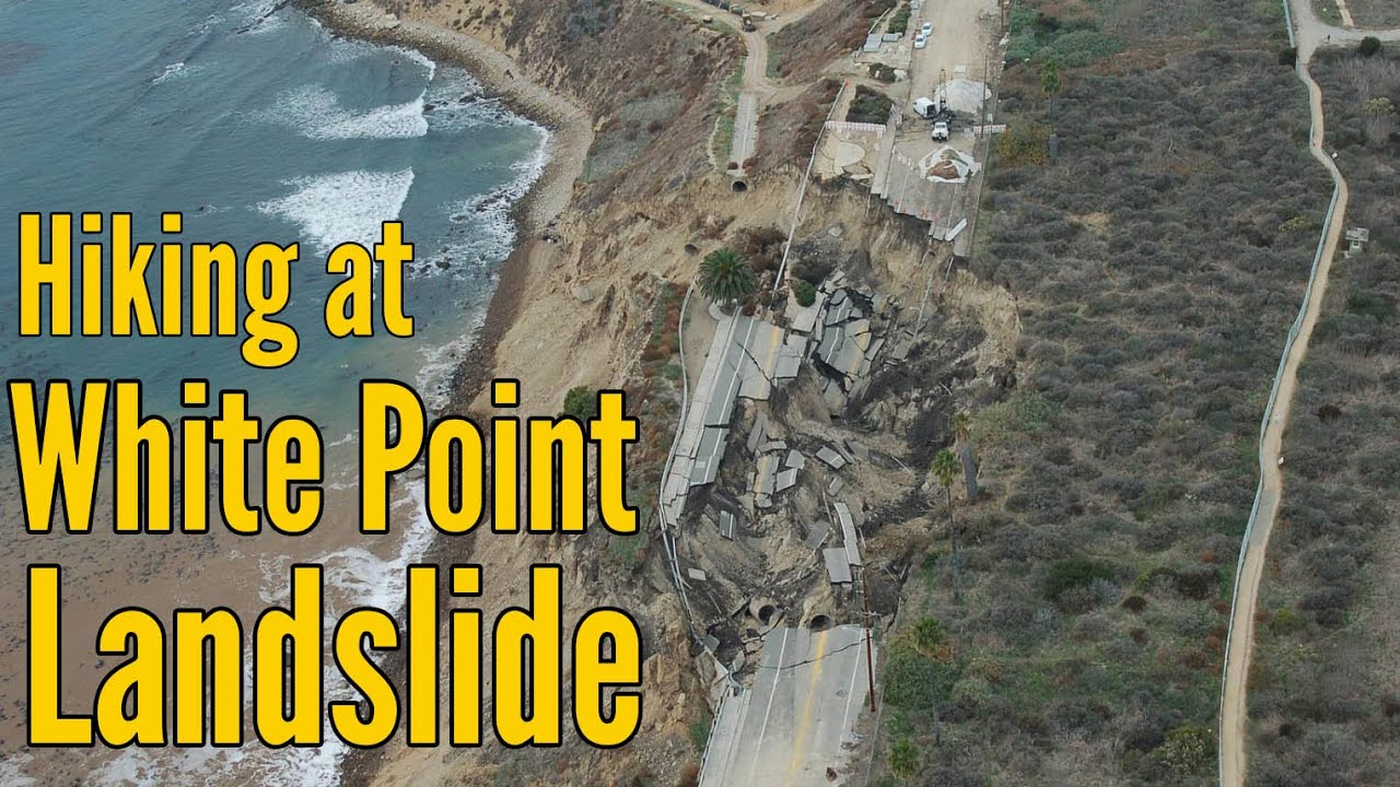 Hiking at White Point Landslide in San Pedro, CA - YouTube