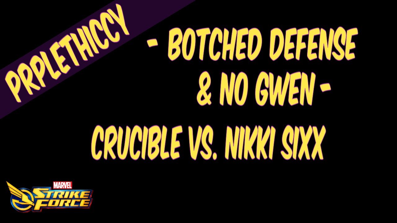 Need Gwenpool ASAP!!! - Cosmic Crucible Round 1 - Marvel Strike Force ...