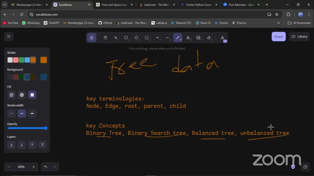 9PM Data Structures and Algorithms for Absolute Beginners || Week 4 || Day 2 - YouTube