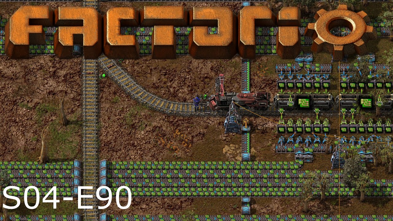 Factorio S04-E90, GRID electronic circuits - YouTube