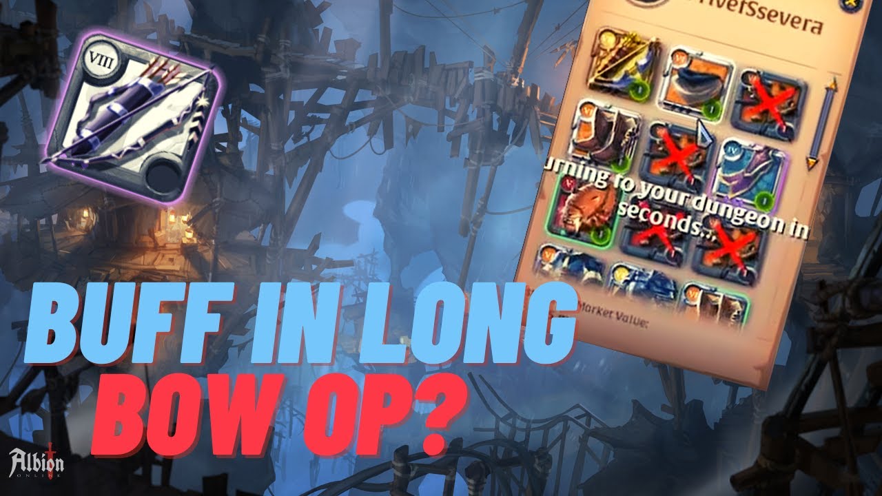 Long Bow Corrupted Dungeon Build I Albion Online - YouTube