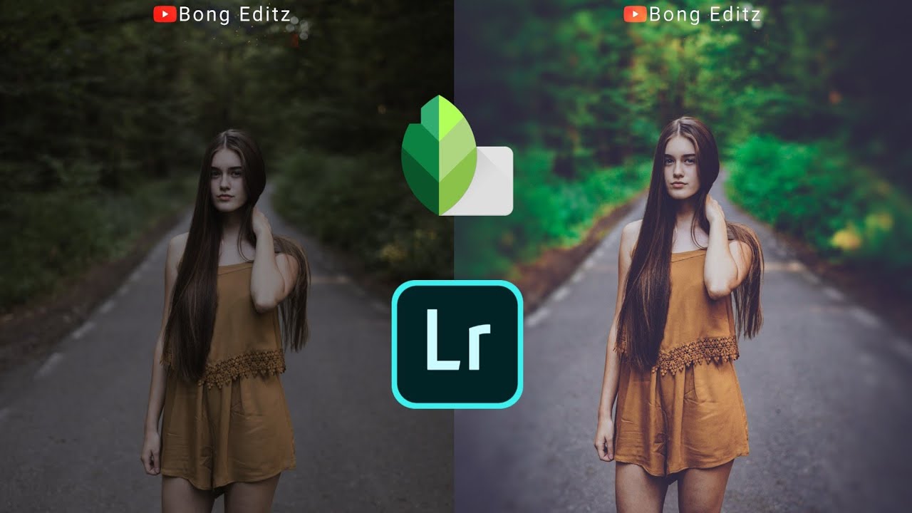 Cinematic colour in snapseed lightroom mobile - YouTube