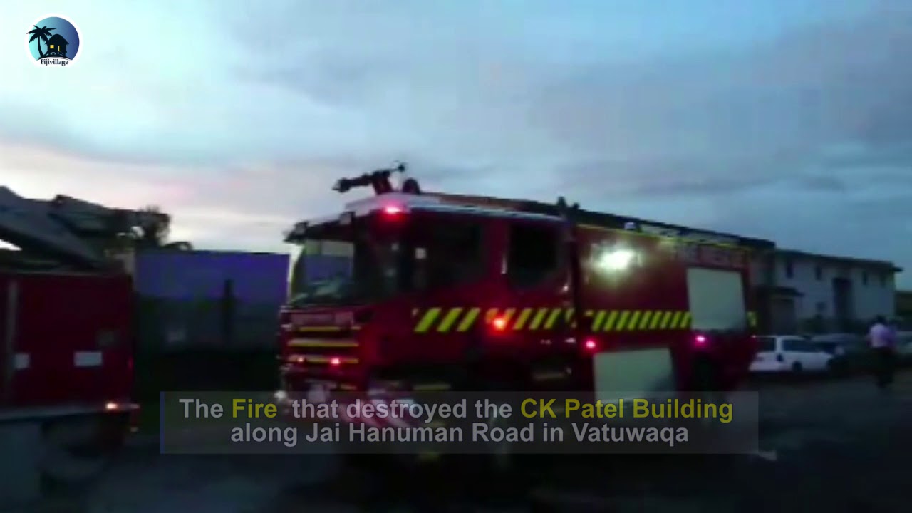 Fire at CK Patel building in Vatuwaqa [28th Feb 18] - YouTube