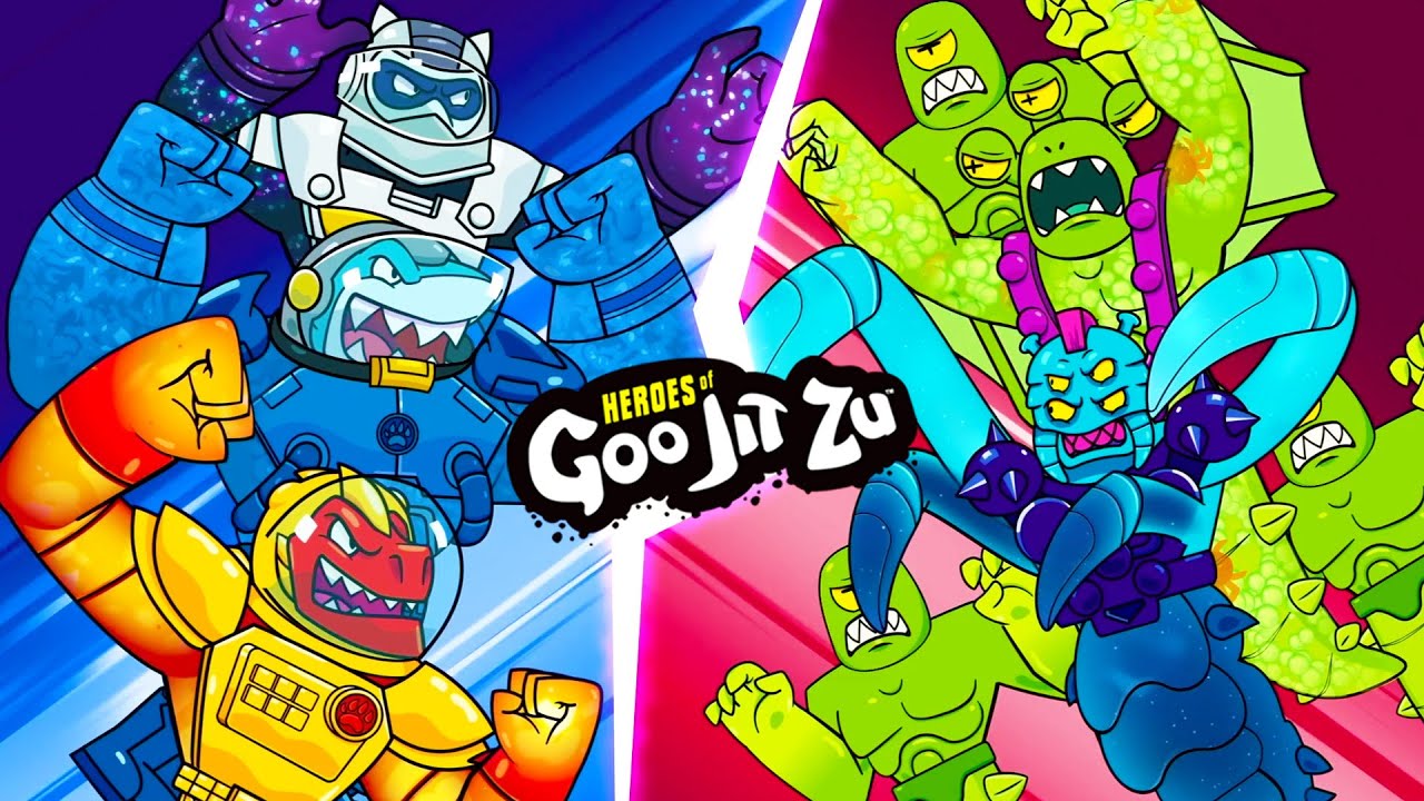 Goo Vs Bad | Heroes of Goo Jit Zu | Cartoons for Kids | Moose Mania ...