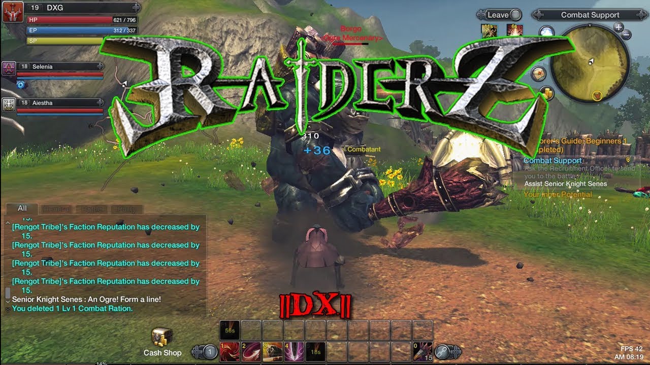 WildRaiderZ (Private Server) Gameplay : Main Quest (Combat Support ...
