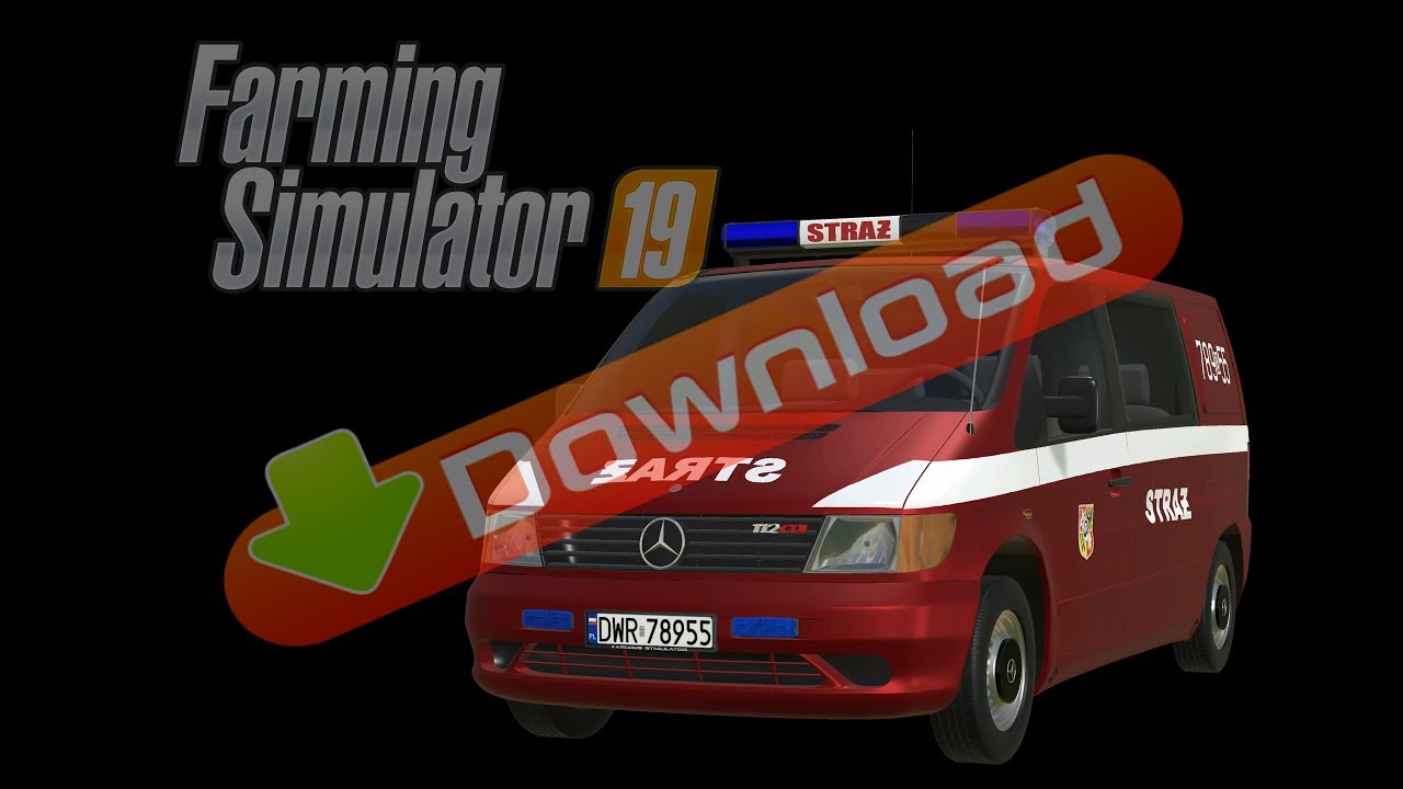 [FS19] [DOWNLOAD] Mercedes-Benz Vito (W638 ) 112CDi Straż pożarna - YouTube
