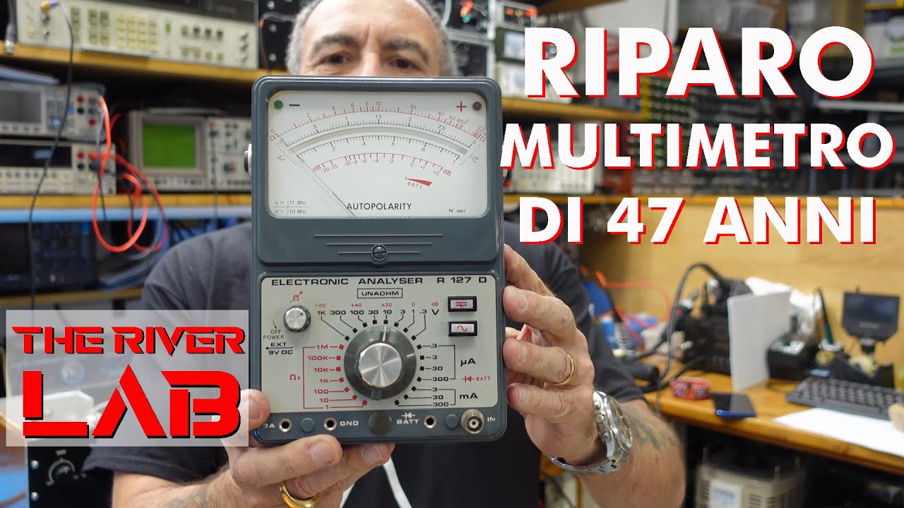 055 Multimetro Elettronico Unaohm R 127 D #elettronica #vintage # ...