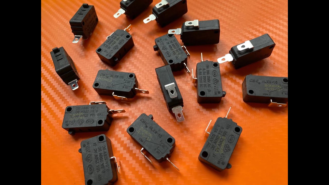 Big Micro Switch Mouse Switch 16A - YouTube