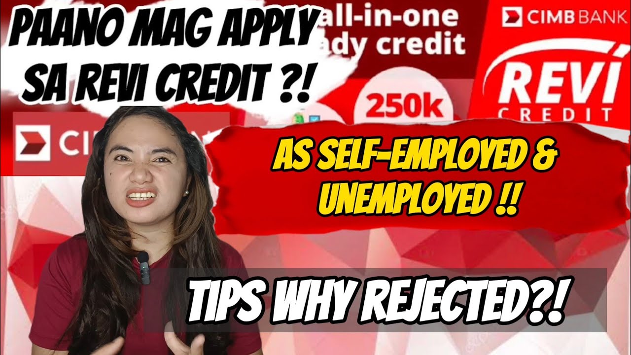 HOW TO APPLY REVI CREDIT BY CIMB BANK AS SELF-EMPLOYED & UNEMPLOYED ...