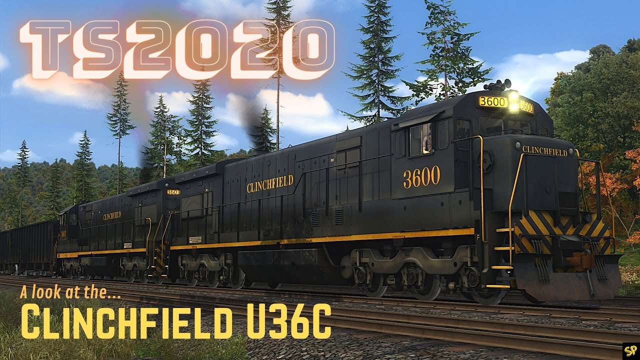 Train Simulator 2020: Clinchfield U36C - YouTube