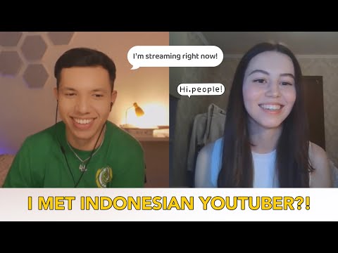 I MET INDONESIAN YOUTUBER on 💖Ometv💖Jerindo