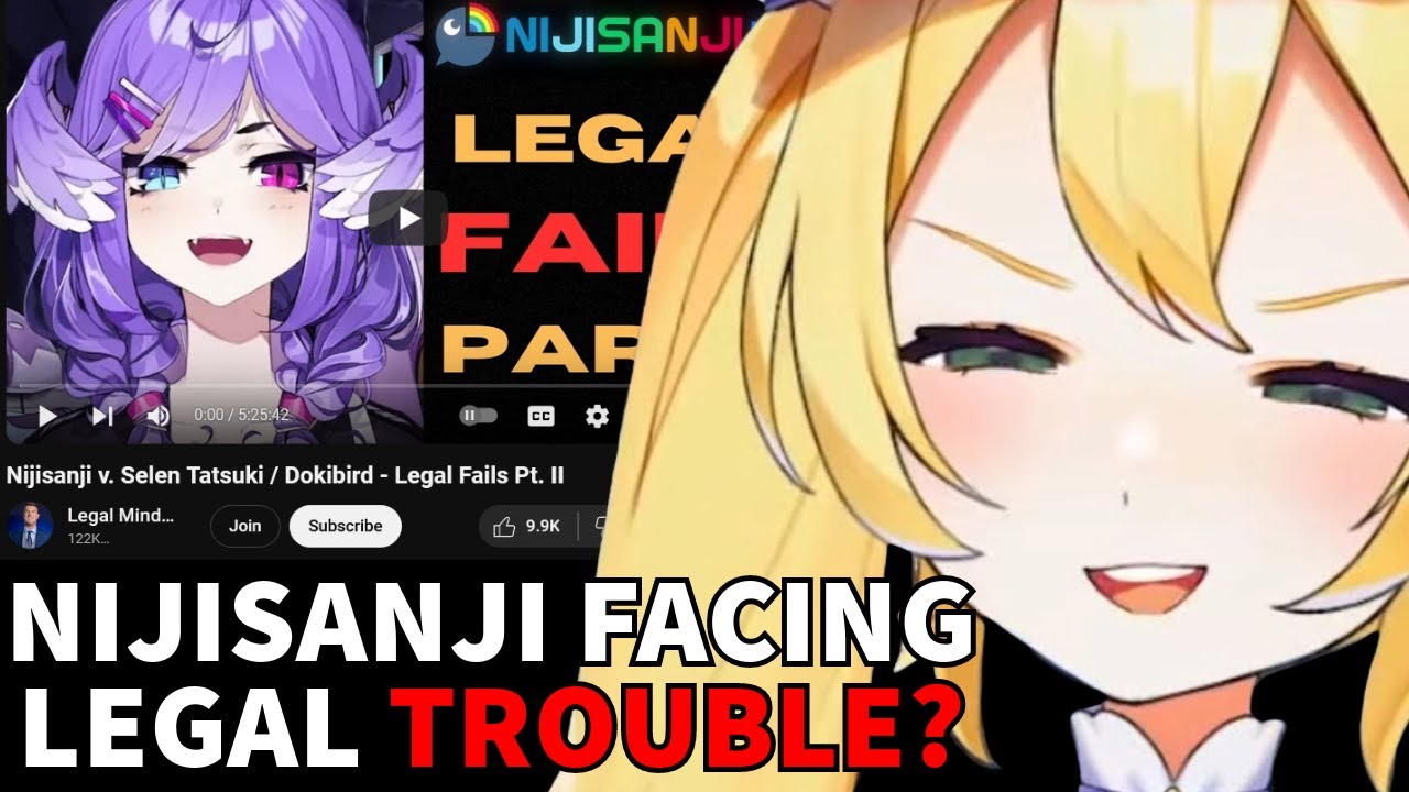 Lawyer DESTROYS Nijisanji For Mishandling Legal Issues In Selen Tatsuki Termination - YouTube
