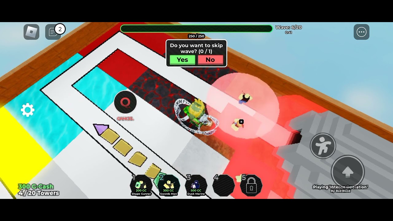 roblox geometry defense - YouTube