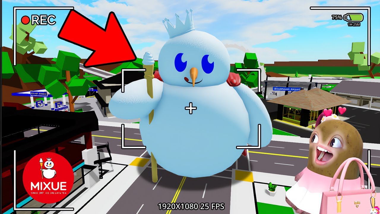 MOMON MELIHAT PENAMPAKAN MIXUE RAKSASA di KOTA BROOKHAVEN ft @BANGJBLOX ...