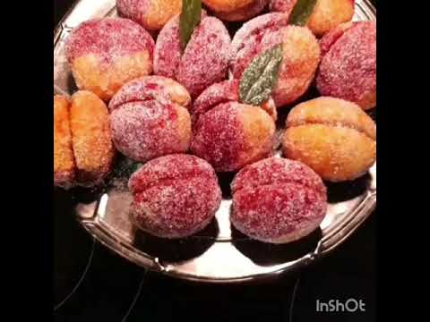Şaftali pirojnasi 🍑 (pecenyesi) Персиковое🍑 пирожное.(печенье)