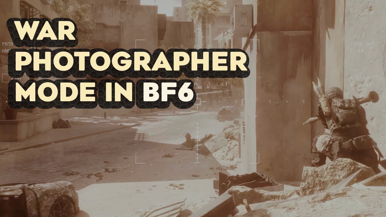 I Became a War Photographer in Battlefield 6 (Photography Mode in BF6 ...