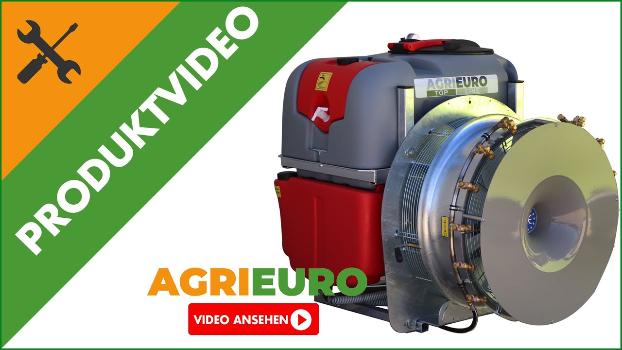 Produktvideo Gebläsespritze für Traktor AgriEuro Top-Line Gray Reverse ...