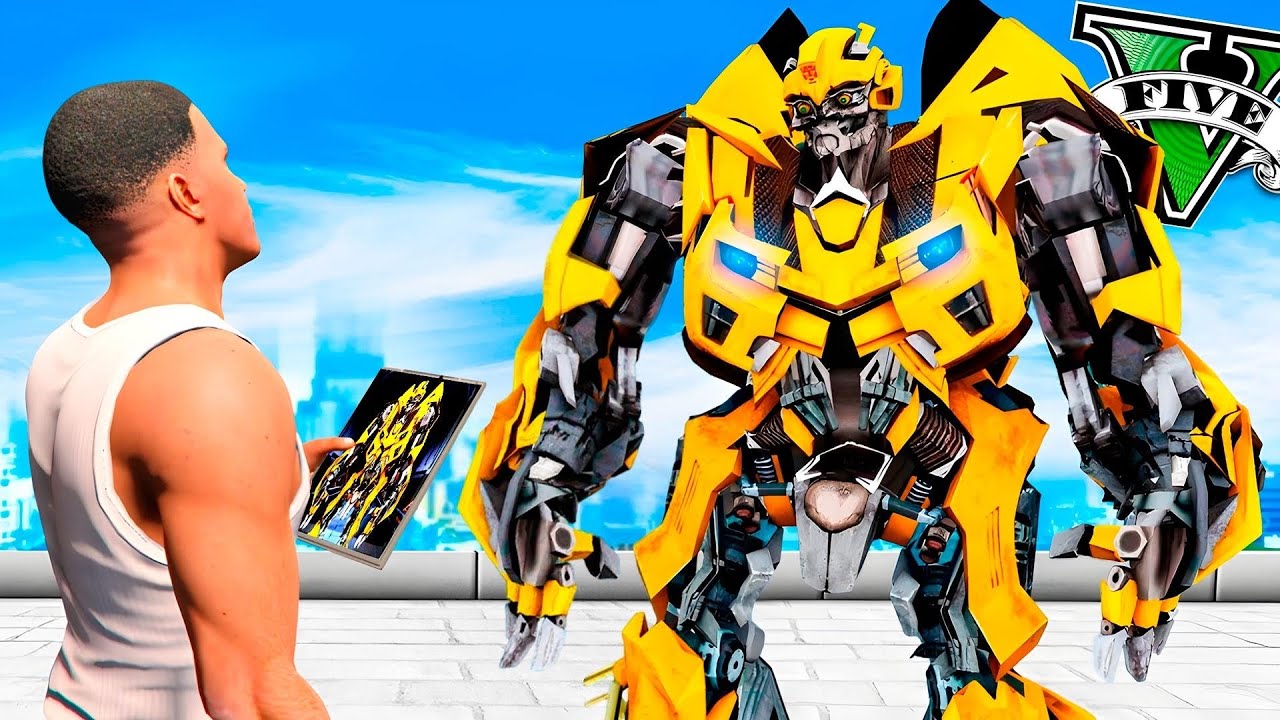 CONSTRUÍ un TRANSFORMER en GTA 5 - YouTube