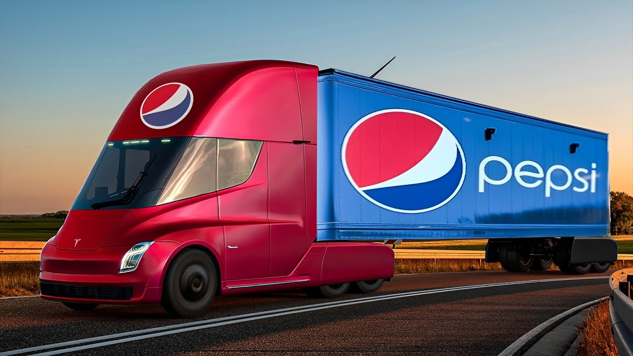 Game Over Diesel-LKWs | Tesla Semi Truck ist 3X EFFIZIENTER ! - YouTube