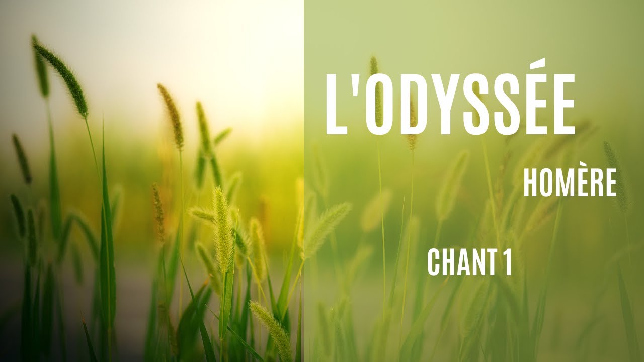 L'Odyssée, Homère, Chant 1 - YouTube