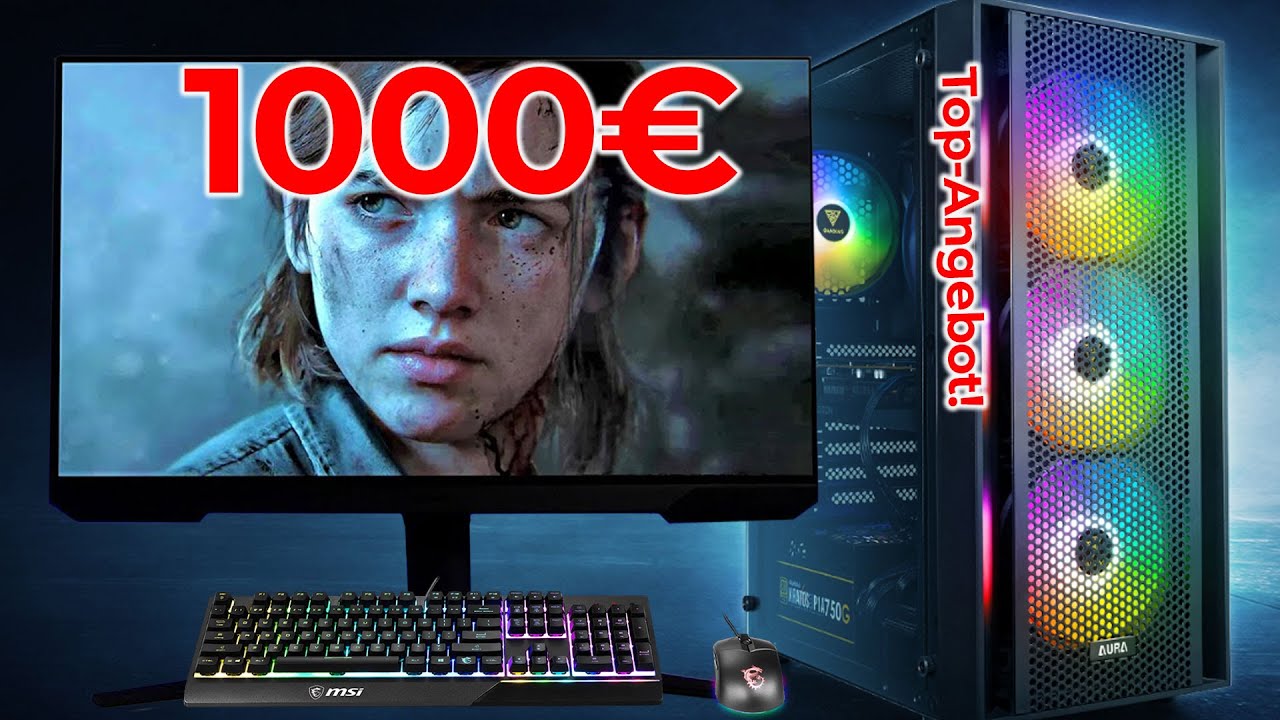 Der BESTE 1000€ Euro GAMING PC Setup!! Das BESTE was du derzeit kaufen ...