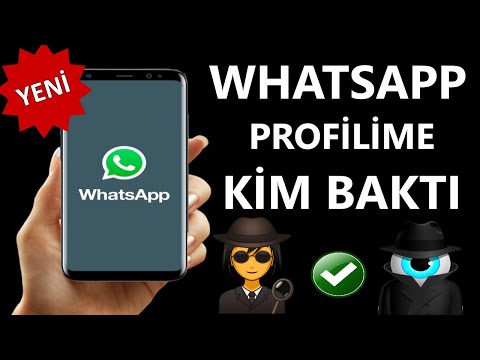 WhatsApp Profilime Kim Baktı ?