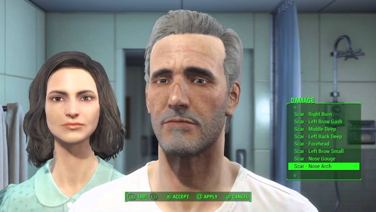 Fallout 4™| Male Character Creation PREVIEW - YouTube