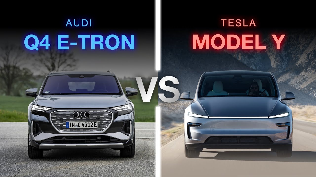 NEW Tesla Model Y vs Audi Q4 e-tron | WHICH ONE? - YouTube