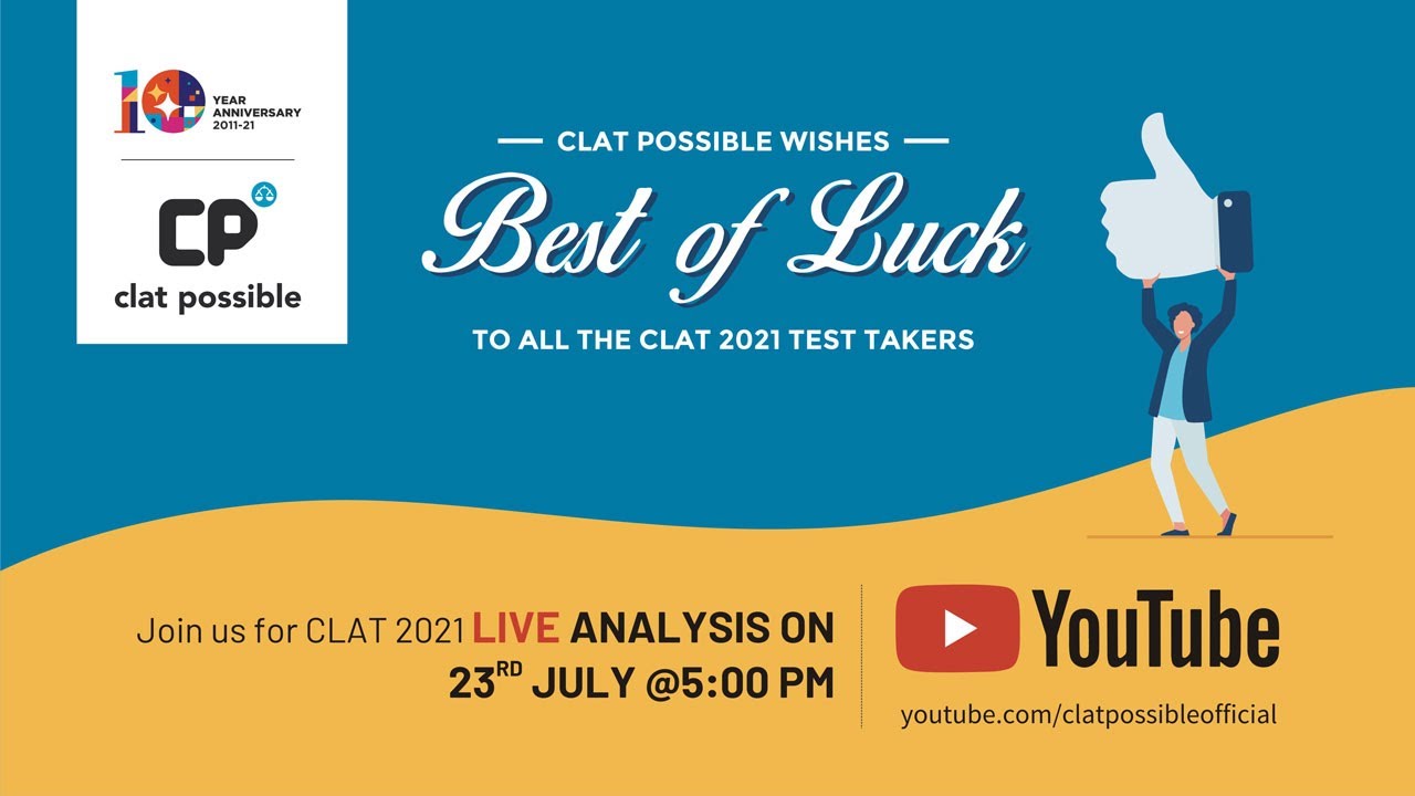 CLAT 2021 Exam Analysis | CLAT 2021 Exam Paper Live Analysis - YouTube