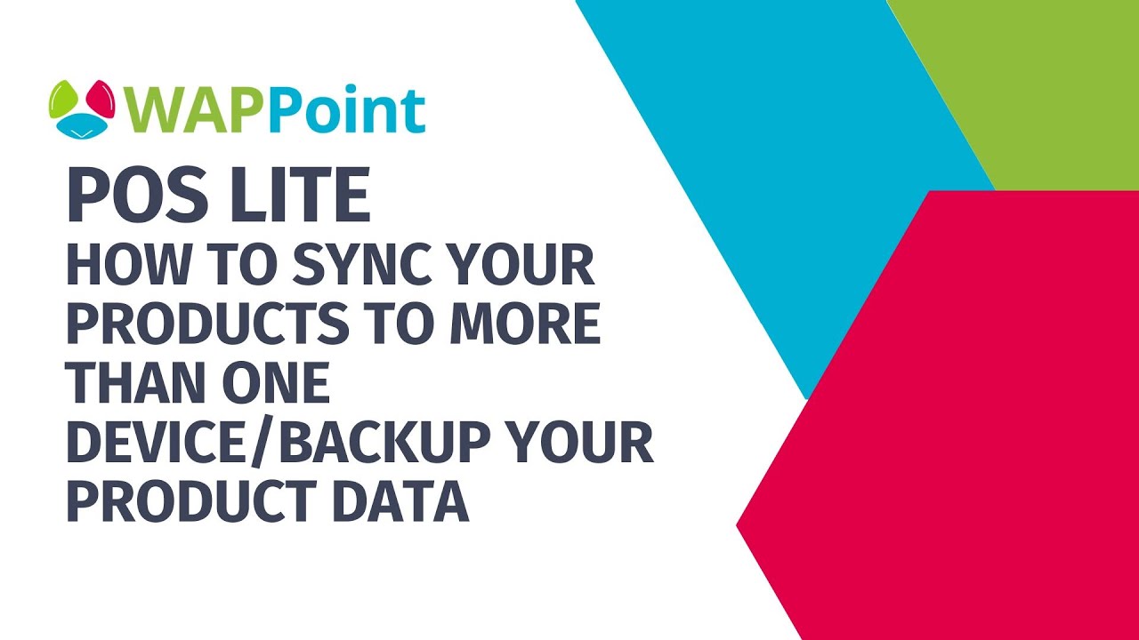 POS Lite Sync Products to Cloud - YouTube