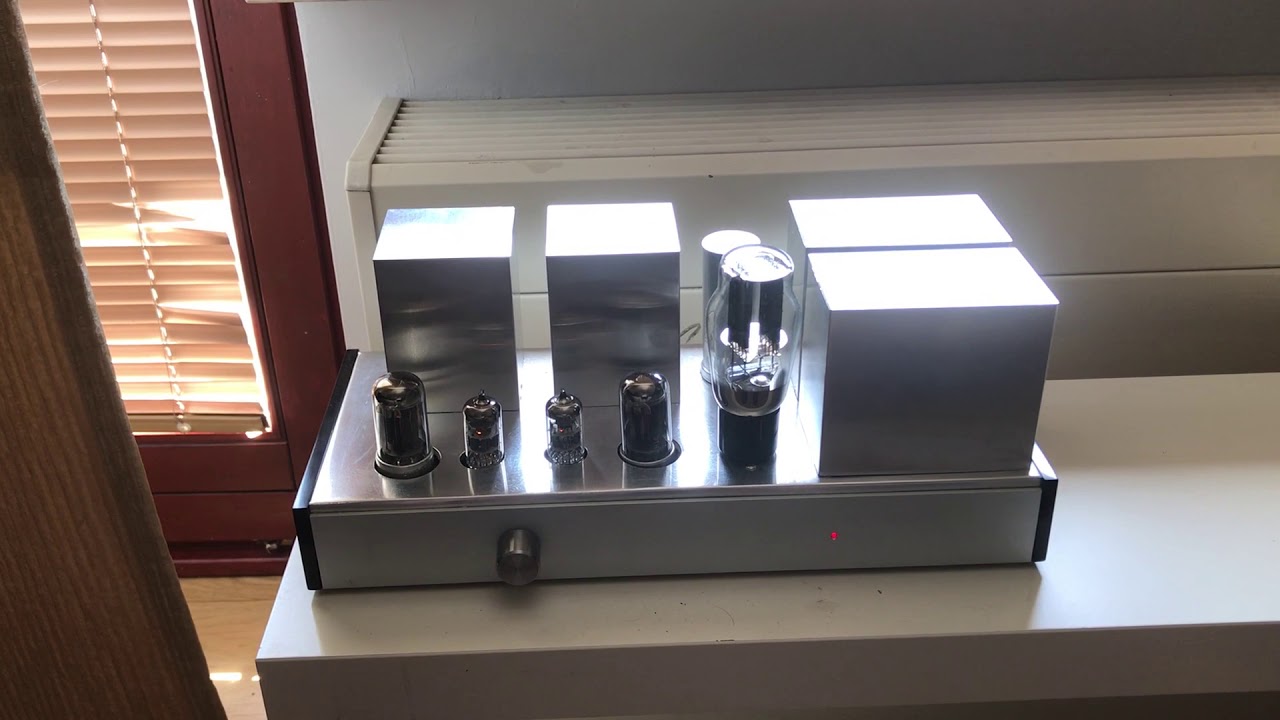 4P1L tube amplifier - YouTube