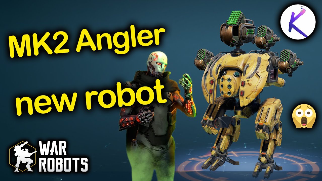 Angler Talon Claw MK2 War Robots gameplay WR new Robot update 8.5 - YouTube