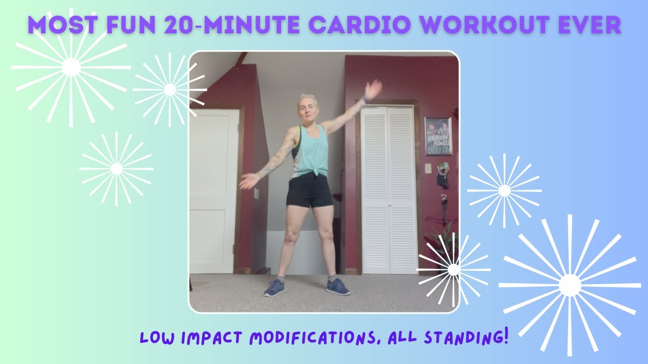 Fun (In MY Opinion) 20 Minute Cardio Circuit - YouTube