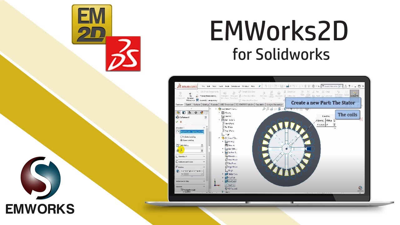 Part 1 - Spoke Motor CAD design using SOLIDWORKS - YouTube