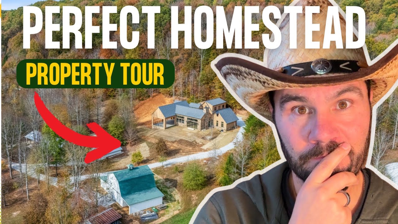 How To Buy The Perfect Homestead (w/ Property Tour) - YouTube