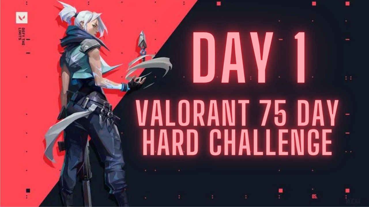 VALORANT DAY 1/75 of the challenge! will we win today? - YouTube