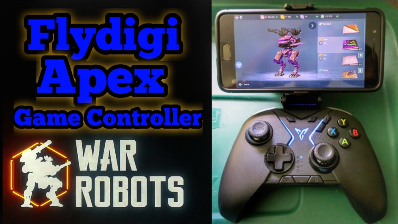 Playing War Robots with Flydigi Apex Game Controller (controller review ...