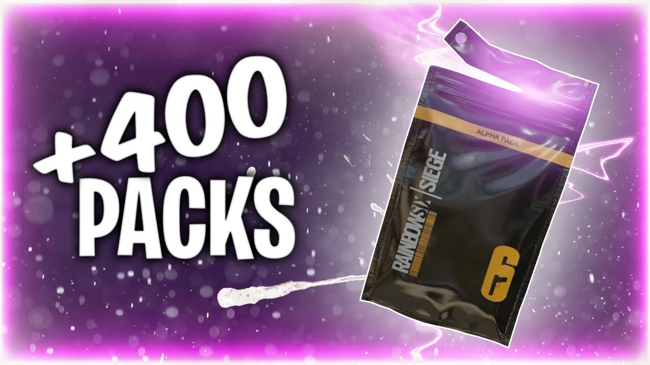 400+ Alpha Pack Opening | Rainbow Six Siege | Episode 4 - YouTube