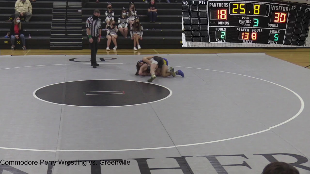 Commodore Perry Wrestling vs. Greenville - YouTube