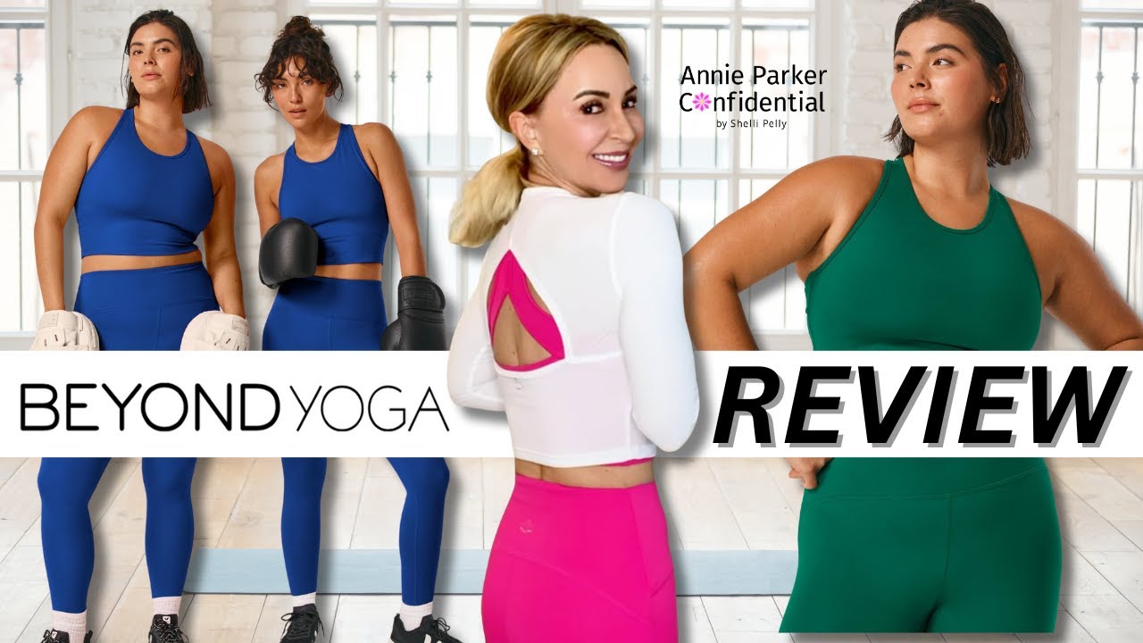 BEYOND YOGA | Reviewing their NEW POWERBEYOND Workout Outfits - YouTube