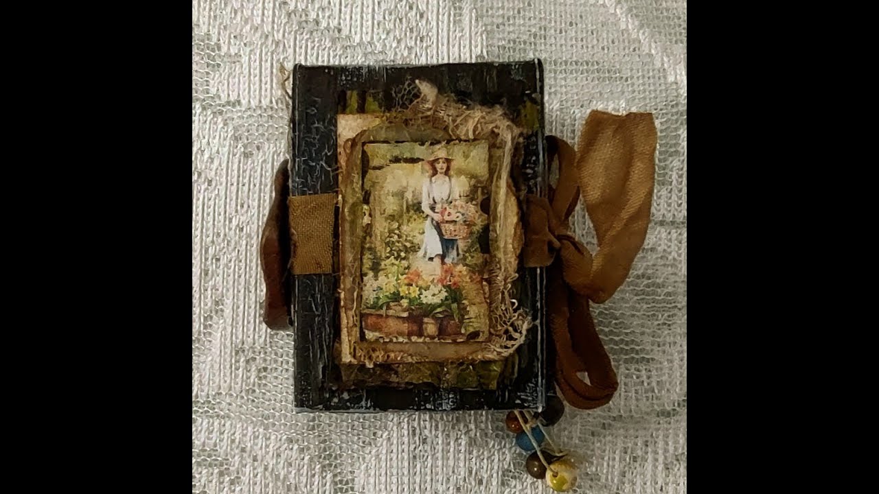 Grungy Garden Miniature Journal - #Journaljigsaw - Creating a Garden ...