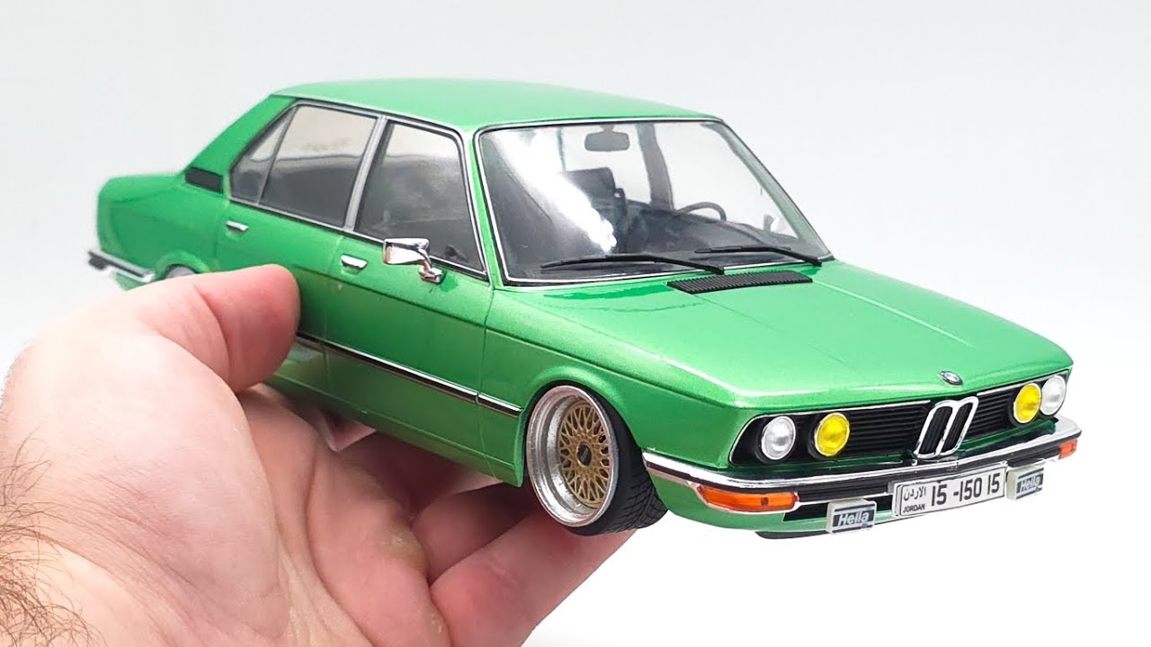 1:18 MCG BMW 518 E12 By Scale Reviews (Custom Model) - YouTube