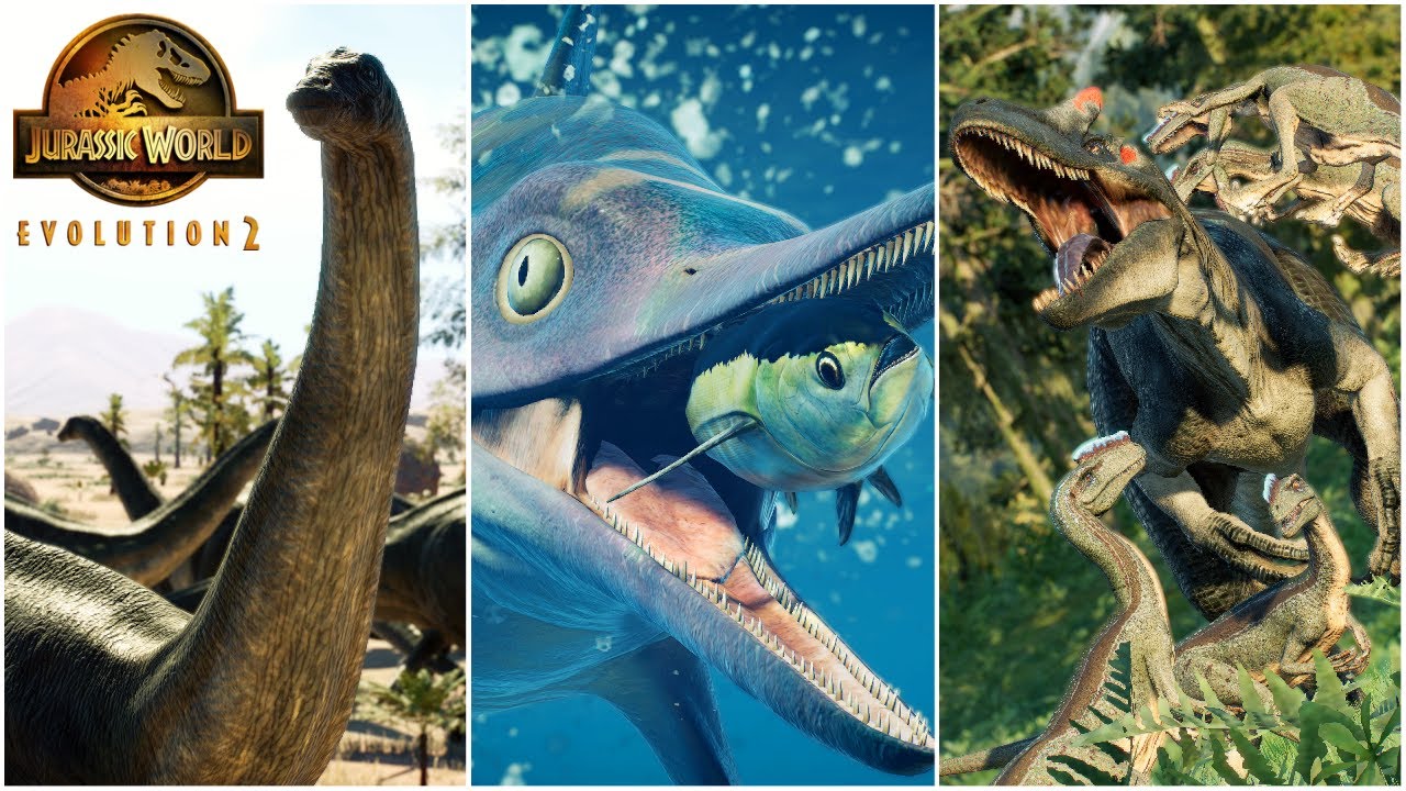 Ecosystems of the Jurassic - Jurassic World Evolution 2 [4K] - YouTube