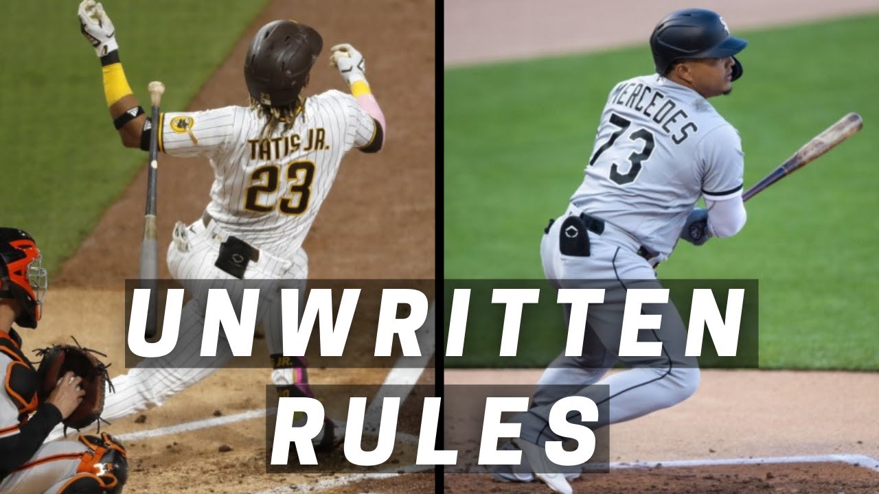 Unwritten Rules Of Baseball | Swinging 3-0 - YouTube